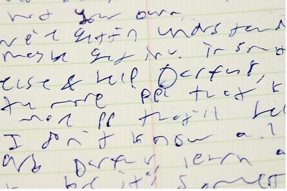Bad Handwriting By Serenekitchen